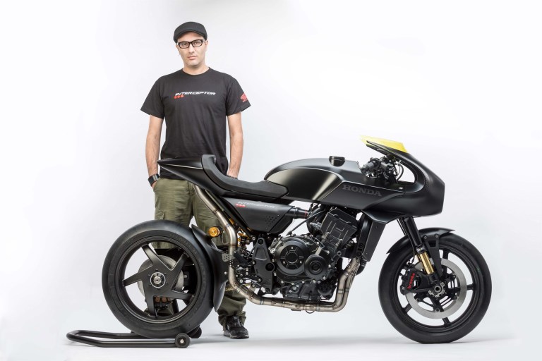 FuelUniverse >> Honda CB4 Interceptor Concept – Retro Café Racer Vol. 2
