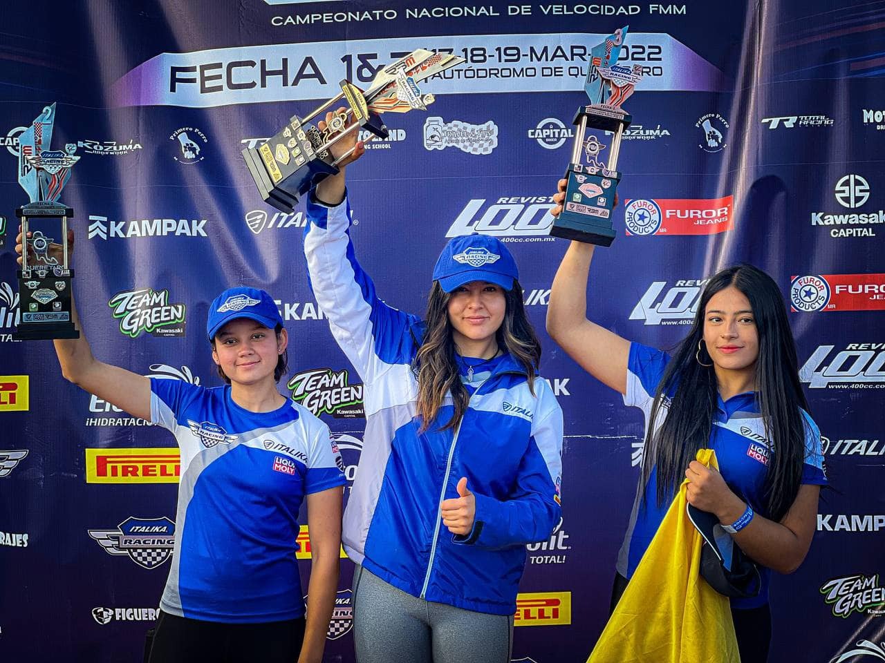 FuelUniverse >> Victoria de Astrid Madril en el inicio de la Women’s ...